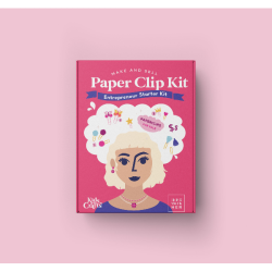 Make And Sell Poppin' Paper Clips Craft Kit | People Of Play